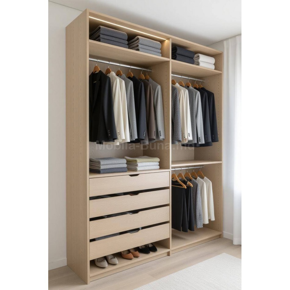 Mobila Dressing - Eleganță și Funcționalitate pentru Organizarea Hainelor